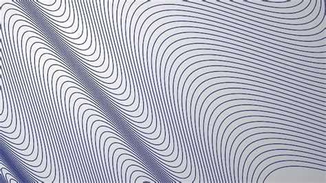 Premium Vector Abstract Background With Blue Curve Lines For Backdrop