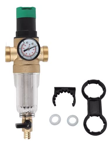Válvula Reguladora De Pressão De Água Em Latão E Aço Inoxidá Frete Grátis