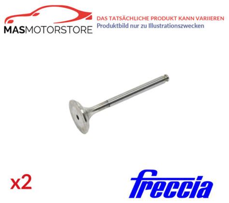 MOTOR AUSLASSVENTIL FRECCIA R4997/RCR 2PCS A FÜR MAZDA 2 1.6 1.6L 74KW ...