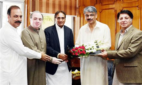 Ajk Premier Makes Maiden Appearance In Office Newspaper Dawncom