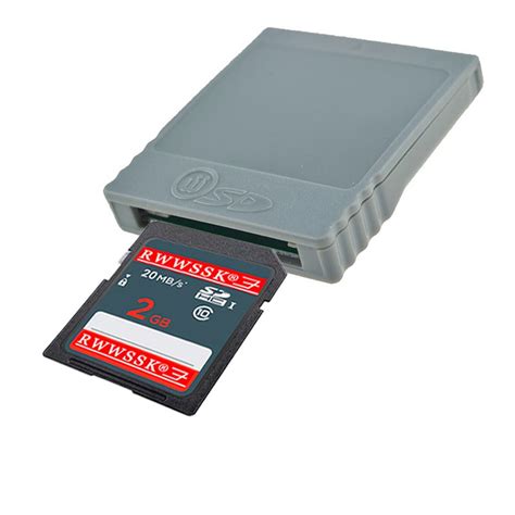 Wisd Memory Adapter For Nintendo Gamecube Sdgecko Hand Held Legend