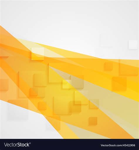 Abstract Orange Concept Tech Minimal Background Vector Image