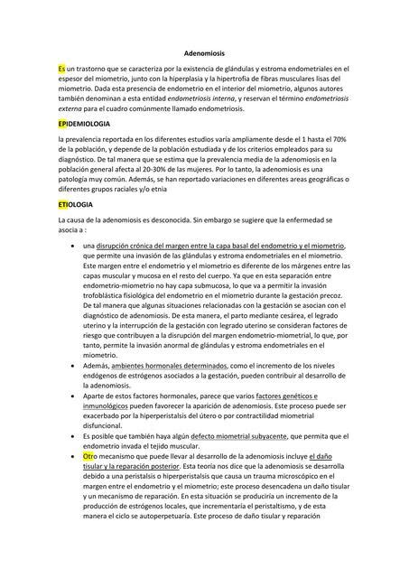 Adenomiosis Diego Udocz