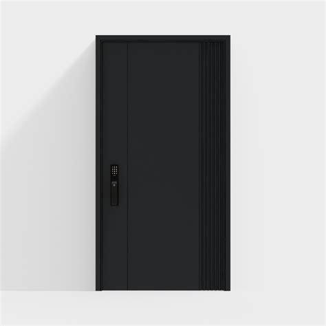 现代住宅入户门3d模型下载入户门防盗门3d模型下载免费3dmax模型库 酷家乐