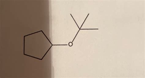 Solved Synthesize The Following Ether