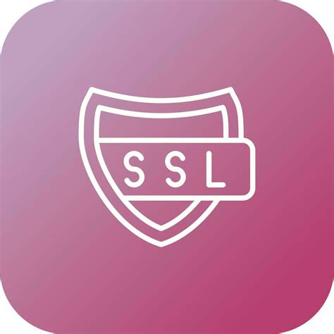 Ssl Certificate Vector Icon 36912327 Vector Art At Vecteezy