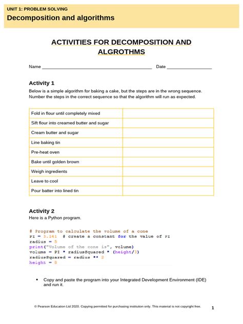 U01 01 Decomposition And Algorithmsactivities 2 Pdf
