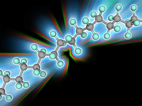 Teflon Polymer Chain 1 Photograph By Laguna Design Science Photo