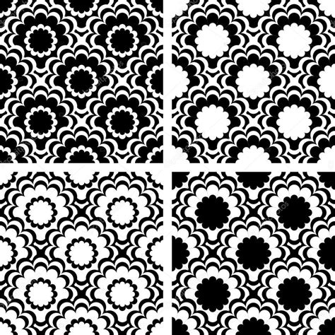 Floral Geometric Patterns Seamless Floral Geometric Patterns — Stock Vector © Troyka 5239582