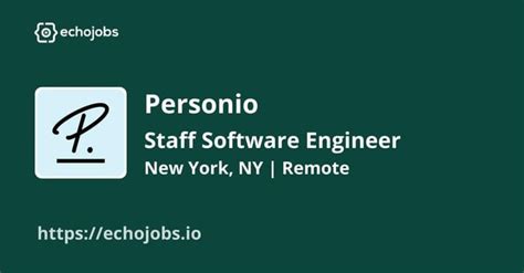 Personio Is Hiring Staff Software Engineer Usd 205k 205k New York Ny