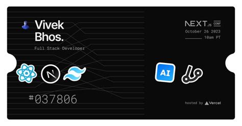 vivek bhos on linkedin join vivek bhos at next js conf