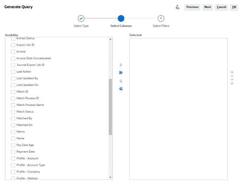Generating A Query
