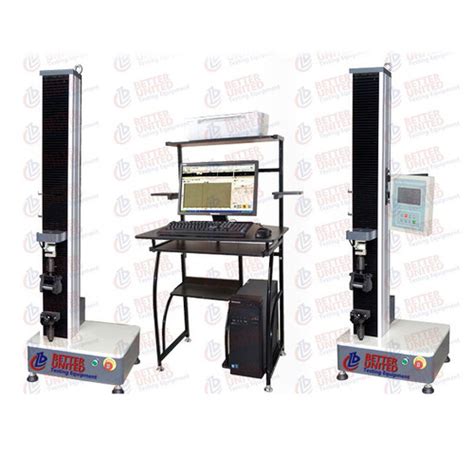 electronic universal testing machine with single column at best price
