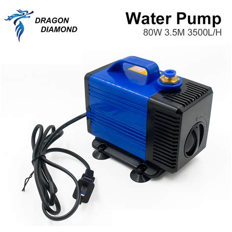 Submersible Water Pump 80W 95W 150W 3500L H Spindle Motor Tool Cooling