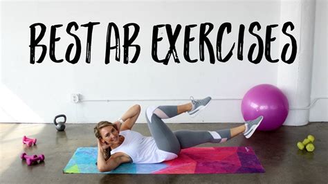 The BEST BEST Ab Exercises For Flat Abs Best 5 Ab Exercises YouTube