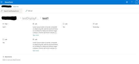 Modern SharePoint DispForm Aspx For List Items Changed And Is