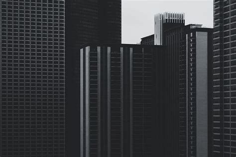 Hd Wallpaper Low Angle Shot Of High Rise Building Architectural