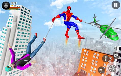 Spider Rope Superhero Man Game Para Android Descargar