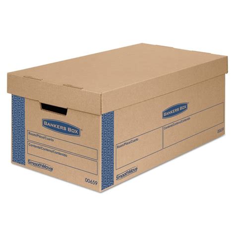 Smoothmove Prime Small Moving Boxes Lift Lid 24l X 12w X 10h Kraft