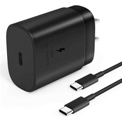 Cargador Tipo C w Carga Rápido Para Samsung Cable