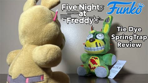 Tie Dye Springtrap Plush Release Date