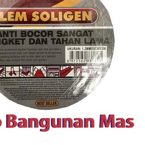 Jual Lem Seng Soligen 3m Lem Talang Super Band Lem Asbes Talang Genteng