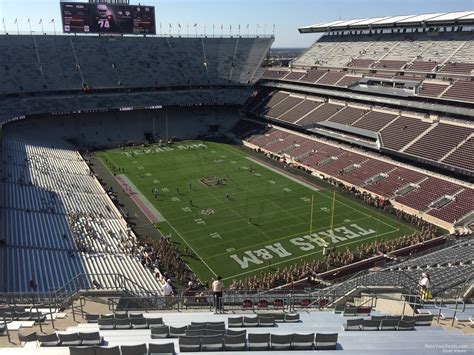 Section At Kyle Field RateYourSeats Com