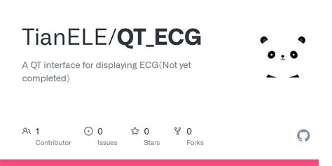 Github Tianele Qt Ecg A Qt Interface For Displaying Ecg Not Yet