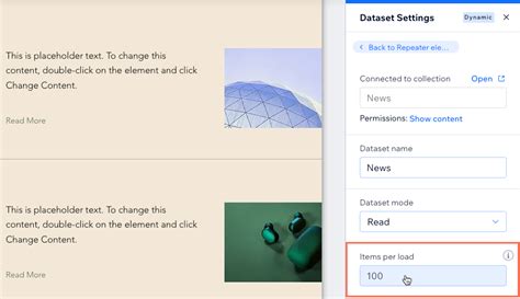 Cms Displaying Collection Content In A Repeater Help Center