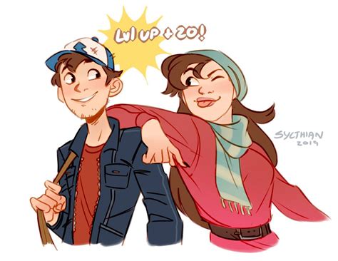 Gravity Falls Dipper And Mabel Older