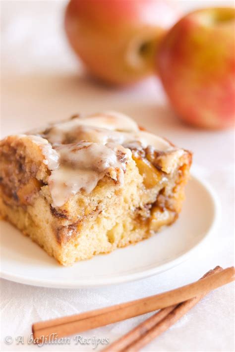 Apple Cinnamon Roll Cake A Bajillian Recipes