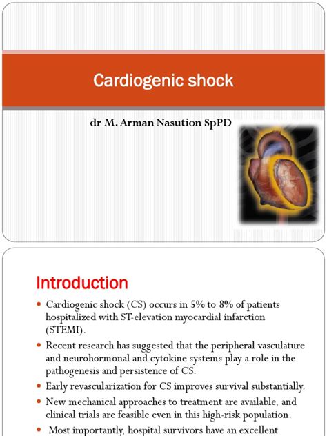 Cardiogenic Shock Pdf Shock Circulatory Percutaneous Coronary