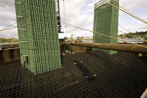 Completed Pile Cap Rebar Framing Civildigital