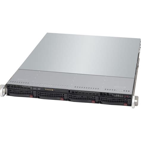 Supermicro Cse 815tq 600cb Server Chassis 1u Rackmount Wiredzone