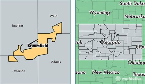 Broomfield County Map