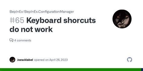 Keyboard Shorcuts Do Not Work Issue 65 BepInEx BepInEx