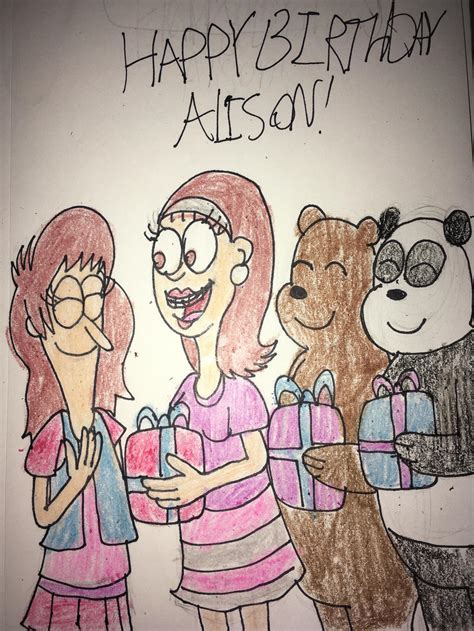 Happy Late Birthday Alison By Wumowumo On Deviantart