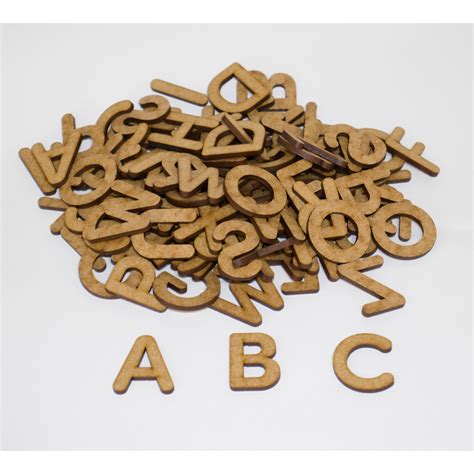 Kit 4 Alfabeto Móvel 104 Letras Mdf Tamanhos De 25cm A 5cm Shopee