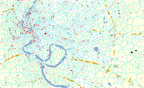 Voronoi Diagram Of Bangkok Highligting The Re Designation Of Spaces Download Scientific Diagram