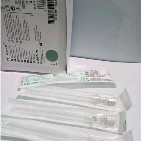Jual Spinocan 27g Spinal Needle 27 Bbraun Spinocan 27 Eceran Pcs