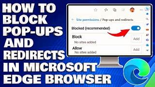 How To Block Pop Ups Redirects In Microsoft Edge Windows 10 Easily Quickly Tuto2info Videos Mp3 ...