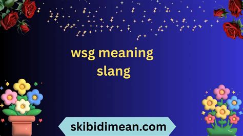 Wsg Meaning Slang Full Guide And Examples 2025 26