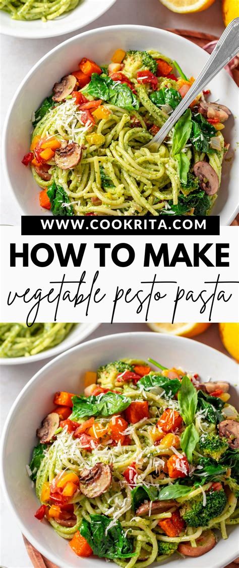 Veggie Pesto Pasta Artofit