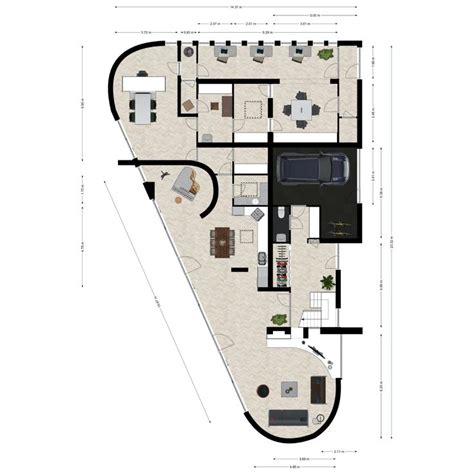 2d Floor Plan Made With Floor Plans Create Floor