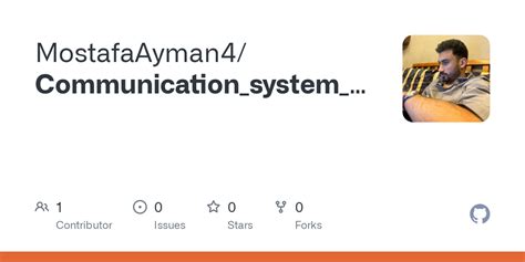 Communicationsystemprojectpart1m At Main · Mostafaayman4communicationsystemproject · Github
