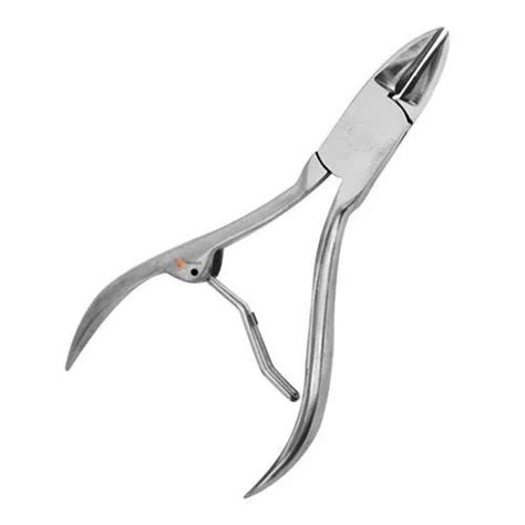 Alicate De Cortar Unhas 10cm Ponta Curva 18mm Manicure Pedicure Podologa Profissional Mão Pé