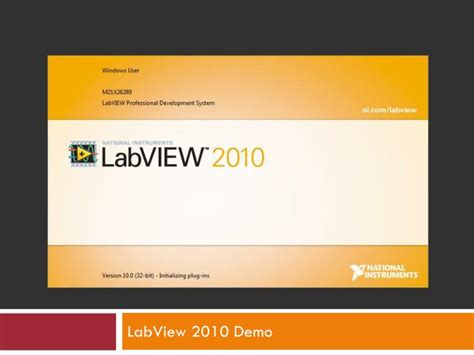 ppt labview 2010 demo powerpoint presentation free download id 2386290
