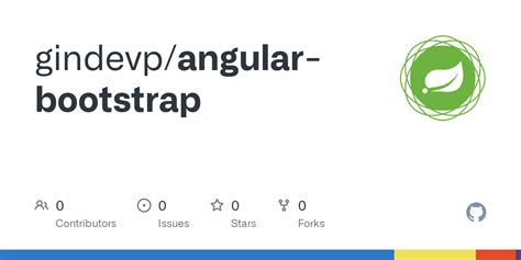 Github Gindevpangular Bootstrap