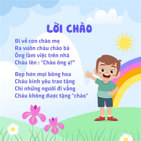 Tổng Hợp 10 Bài Thơ Về Kỹ Năng Sống Cho Trẻ Mầm Non
