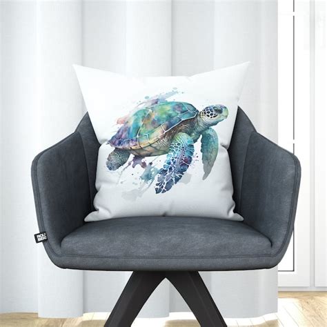 Turtle Pillow Etsy